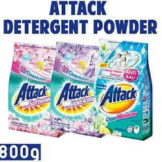 Jual Attack Softener Detergent / Deterjen / Bubuk / Powder 750 gr / 750gr | Shopee Indonesia