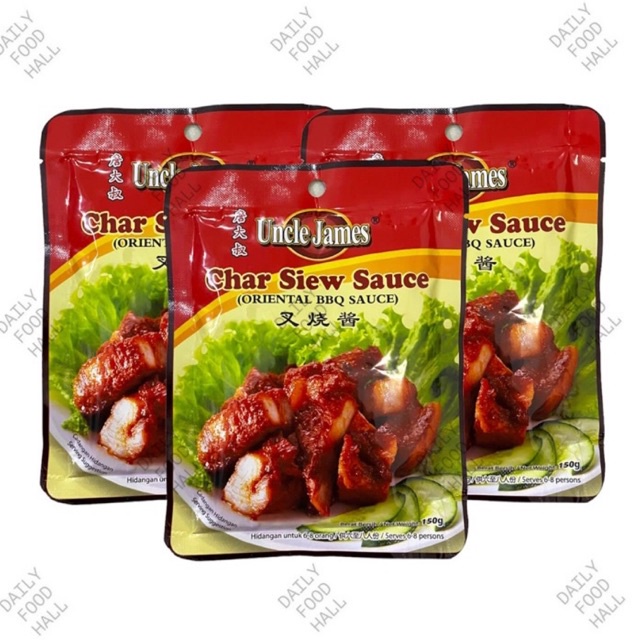 Jual Uncle James Char Siew Sauce Oriental BBQ / Bumbu Masak Char Siew ...