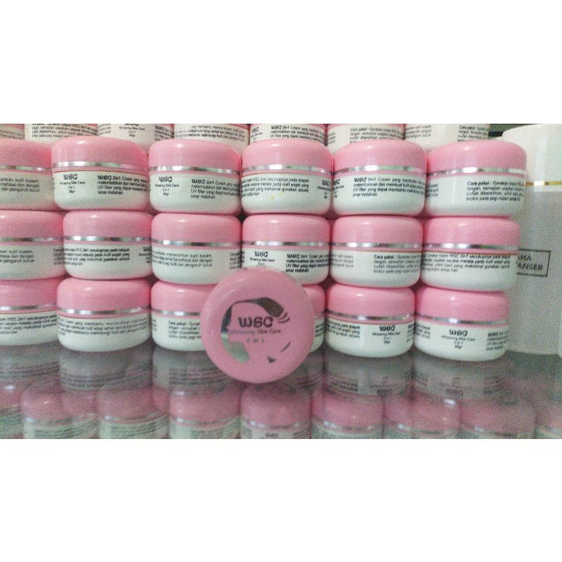 Jual WSC 2in1 original whitening skincare | Shopee Indonesia
