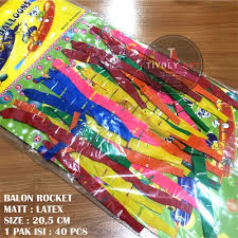 Jual Balon Roket isi 100 pcs | Shopee Indonesia