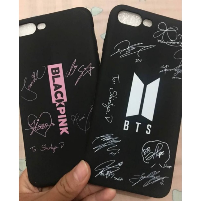 Jual Softblack Softcase Hitam Tanda Tangan Custom Gambar | Shopee Indonesia