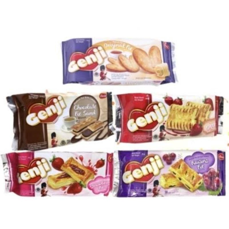 Jual Monde Biskuit Genji Pie Soft Strawberry Raisin Choc | Shopee Indonesia