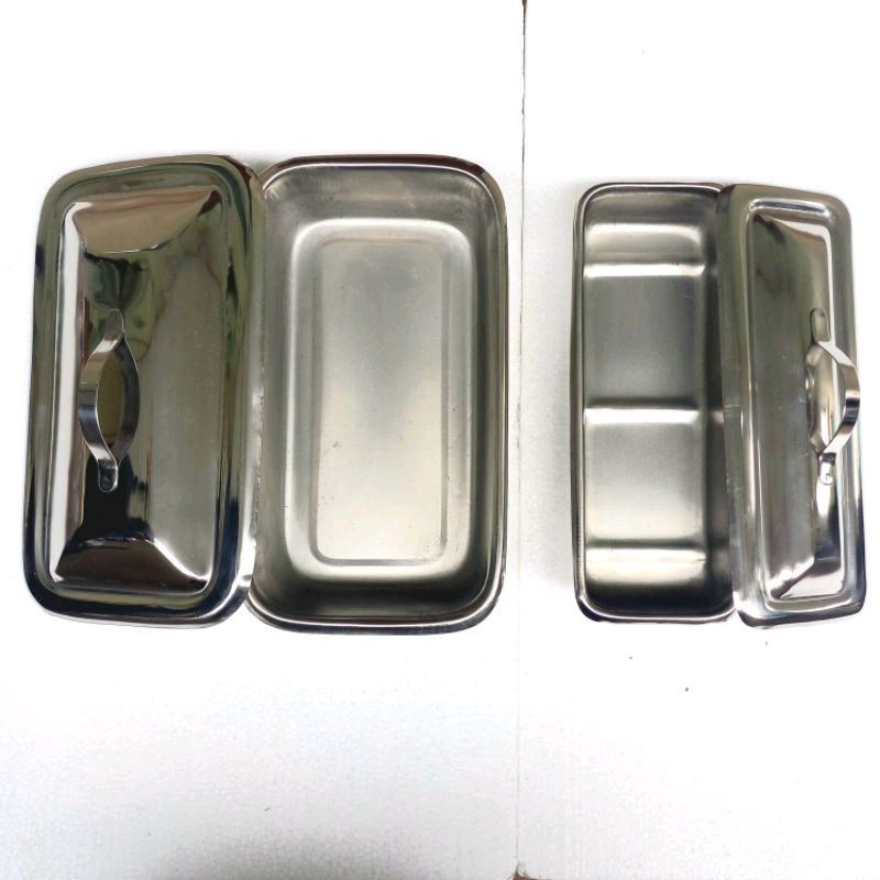 Jual Bak instrument 508 Stainless 20x7x3cm Bak Instrumen 508 Kecil Bak ...