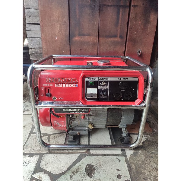 Jual Mesin Genset Honda EM 2200X 2000 watt Original | Shopee Indonesia