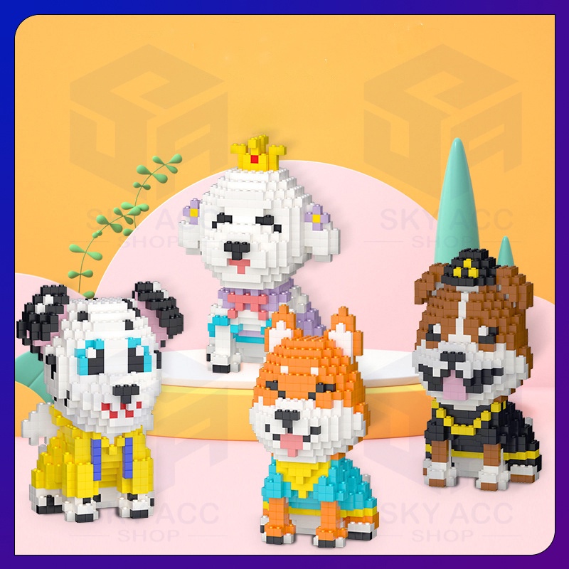 Jual Nano Block DOGGY | Bricks education Nano Block | Shopee Indonesia