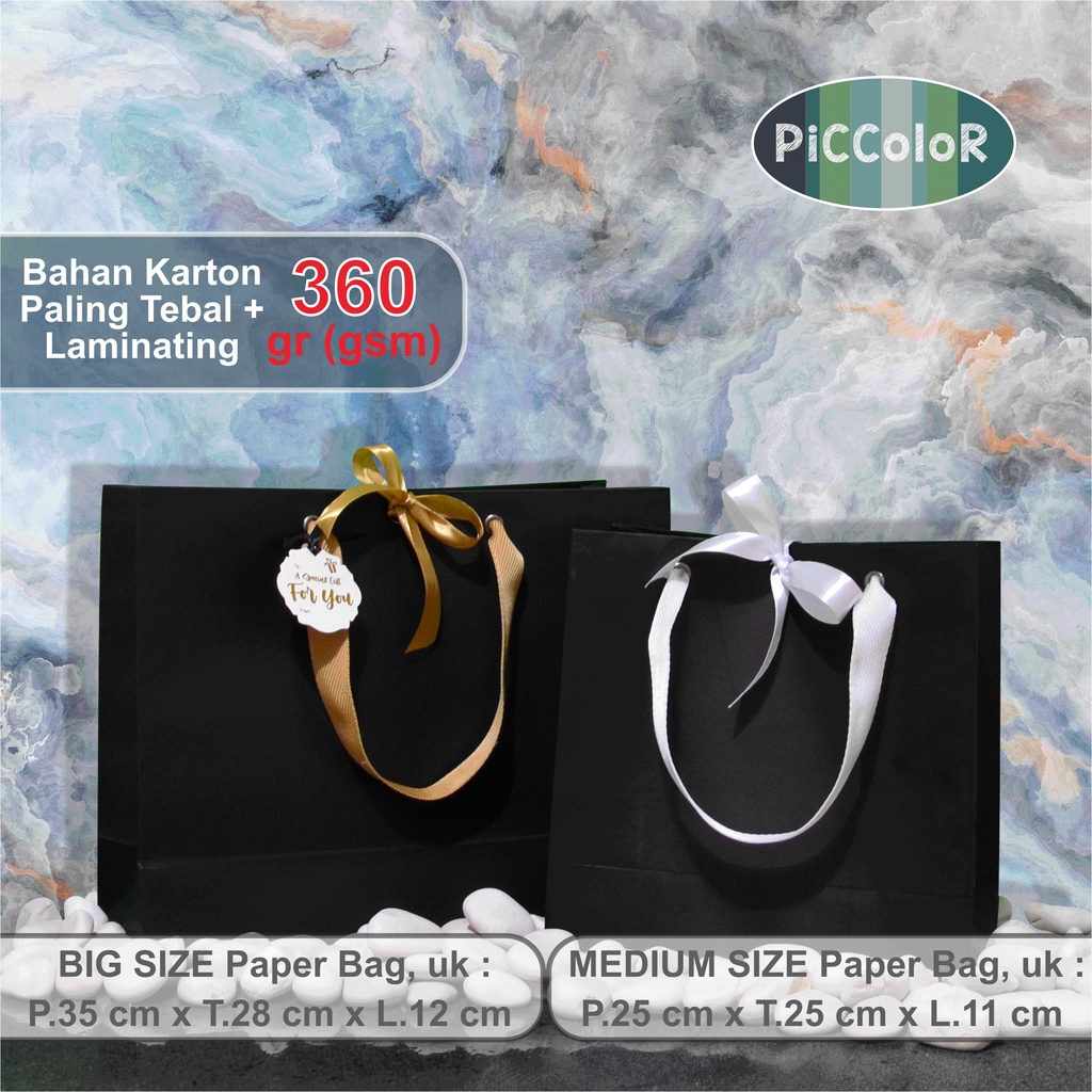 Jual PREMIUM LUX GIFT PAPERBAG (BIG & MEDIUM SIZE) / PREMIUM PAPER BAG ...