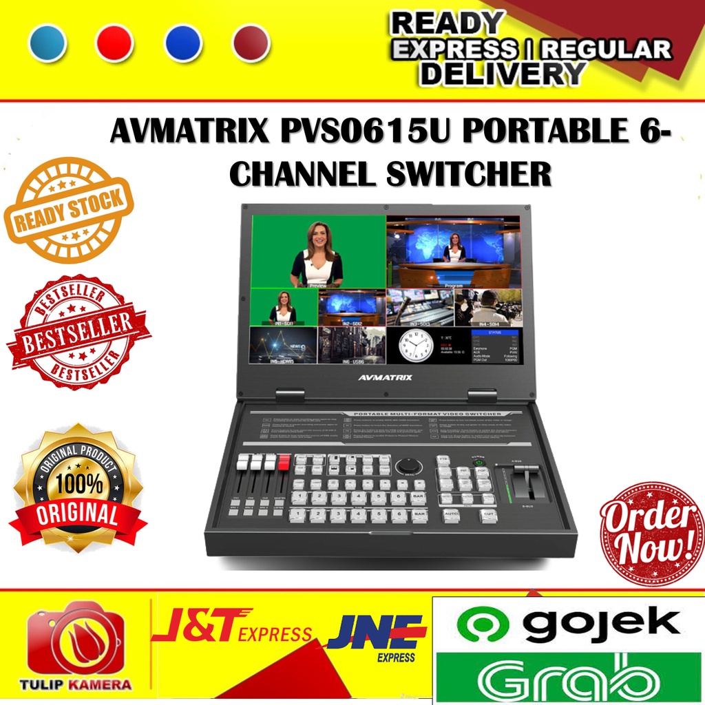 Jual AVMATRIX PVS0615U Portable 6-Channel Switcher | Shopee Indonesia