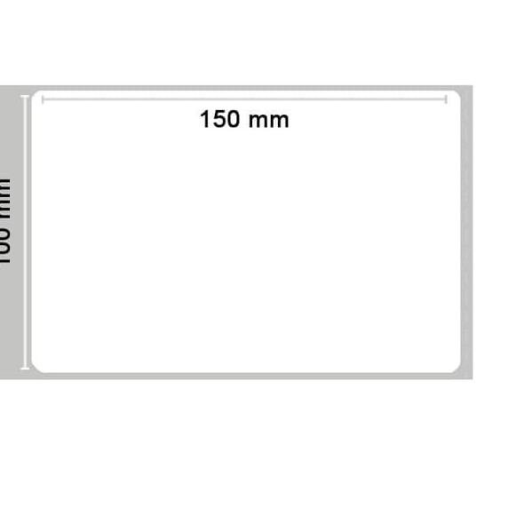 Jual KERTAS STICKER / LABEL BARE 100 X 150 mm DIRECT THERMAL (500 PCS ...
