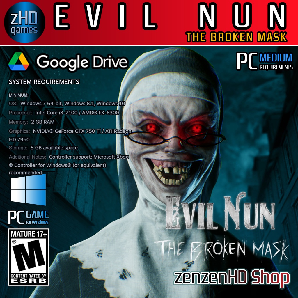 Jual EVIL NUN - THE BROKEN MASK | PC Games | Shopee Indonesia