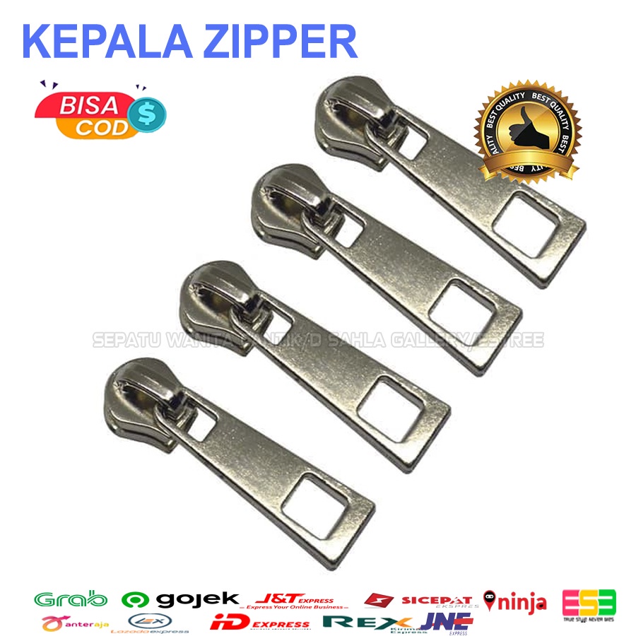 Jual Kepala Zipper Resleting Sleting Ritsleting Tas Bukan YKK Zipper ...