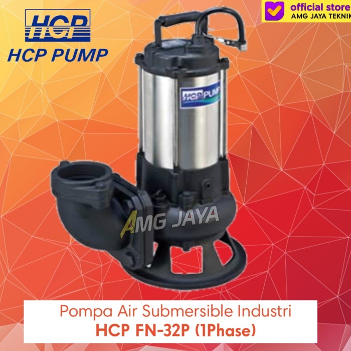 Jual Pompa Celup Air Limbah Industri HCP FN 32P Submersible Pump ...
