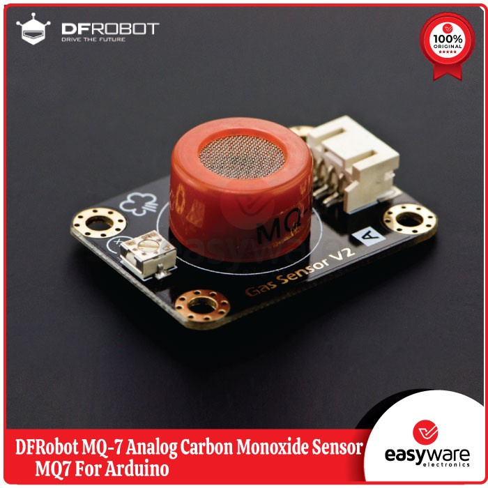 Jual DFRobot MQ-7 Analog Carbon Monoxide Sensor MQ7 For Arduino SASLUN ...