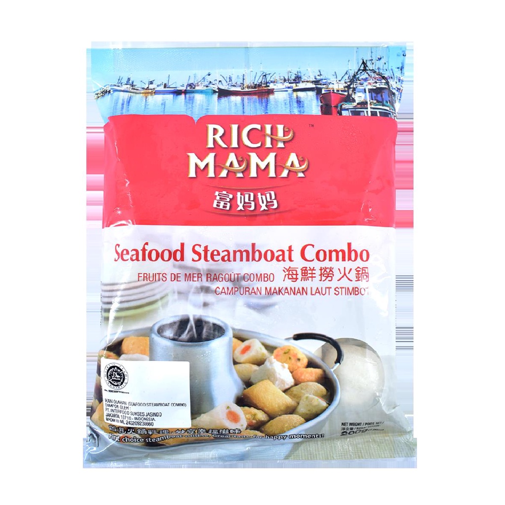Jual Campuran Makanan Laut Shabu Frozen Food Rich Mama Seafood ...