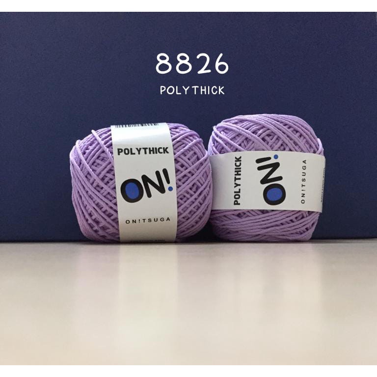 Jual Benang Rajut POLYTHICK / Onitsuga | Shopee Indonesia
