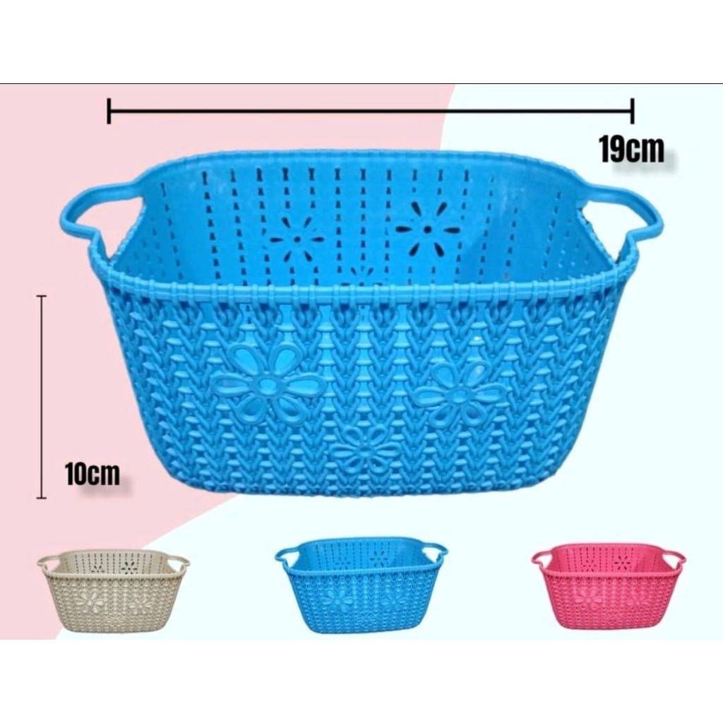 Jual Keranjang Anyaman - Keranjang Sayur - Keranjang Plastik | Shopee ...
