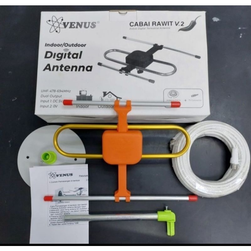Jual ANTENA TV venus cabai rawit V2 | Shopee Indonesia