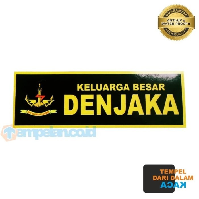 Jual STIKER KELUARGA BESAR DENJAKA TNI AL (TEMPEL DALAM KACA) | Shopee ...