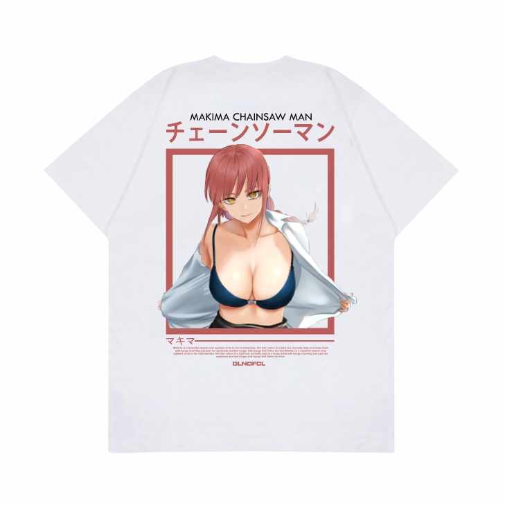 Jual GILAN Baju Kaos T Shirt Distro Gambar Makima Anime Chainsaw Man ... Jual GILAN Baju Kaos T Shirt Distro Gambar Makima Anime Chainsaw Man ...