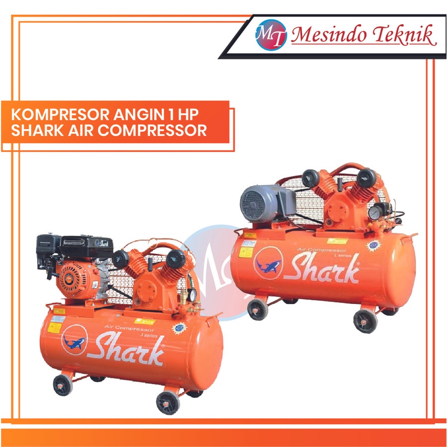 Jual KOMPRESOR ANGIN 1 HP SHARK AIR COMPRESSOR | Shopee Indonesia