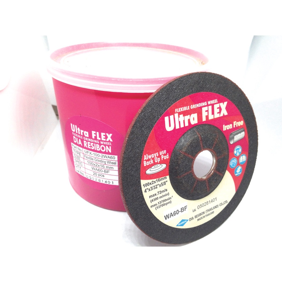 Jual BATU POTONG ULTRA FLEX WA60 4"X2MM | Shopee Indonesia