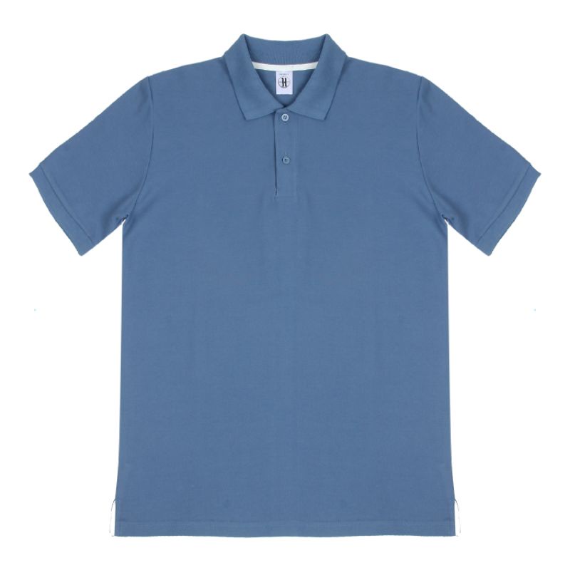 Jual HAMSHACKLE - POLO SHIRT - KAOS POLO STEEL BLUE TUA | Shopee Indonesia