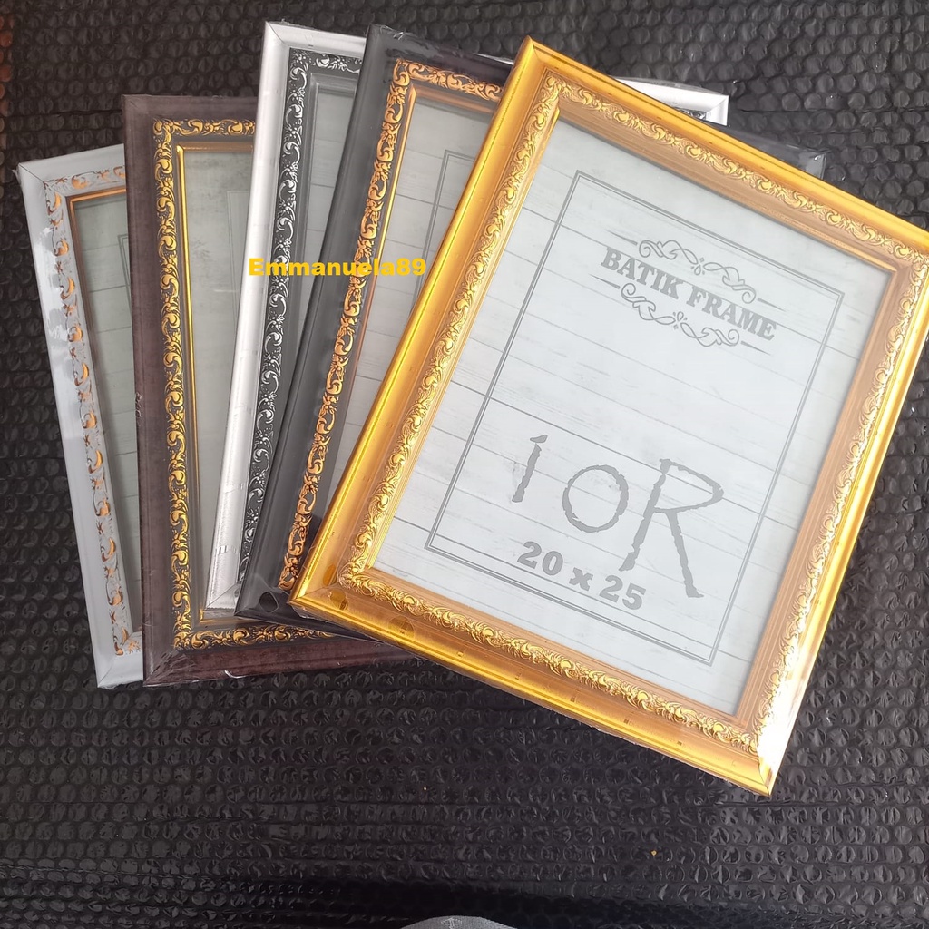 Jual FRAME BINGKAI FIGURA FOTO UKIRAN BATIK 10R 20x25 GANTUNG VERTIKAL ...