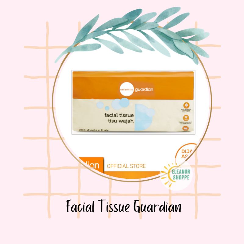 Jual Facial Tissue Guardian - Tisu Wajah Higienis Halal Murah | Shopee ...