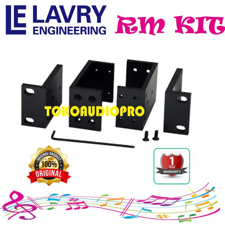 Jual Lavry Engineering RM-Kit Rack Mount Kit Lavry Black | Shopee Indonesia