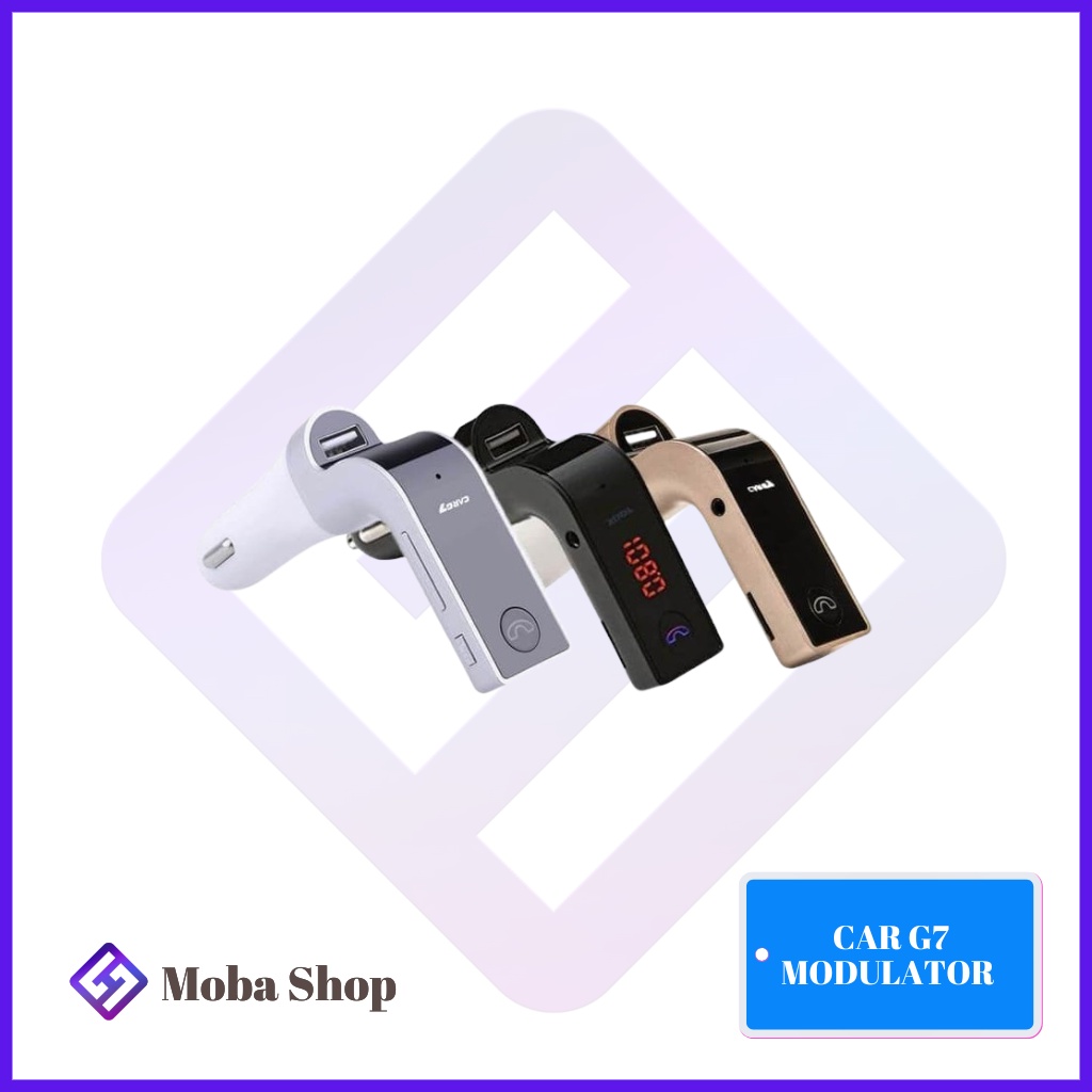 Jual CAR G7 MODULATOR FM Transmitter Bluetooth Charger Mobil AUX ...