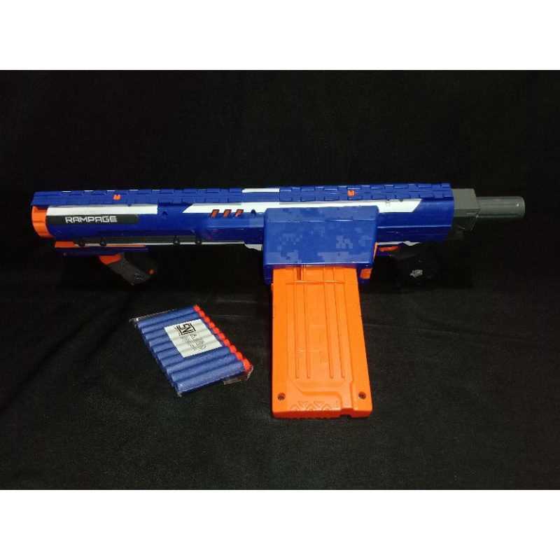Jual NERF RAMPAGE 12 MAGAZINE FREE BULLET 10Pcs | Shopee Indonesia