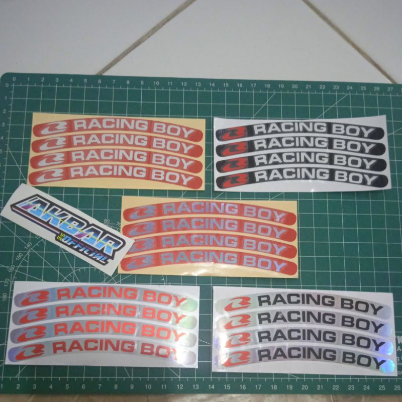 Jual stiker velg rcb hologram sticker velg racing boy | Shopee Indonesia