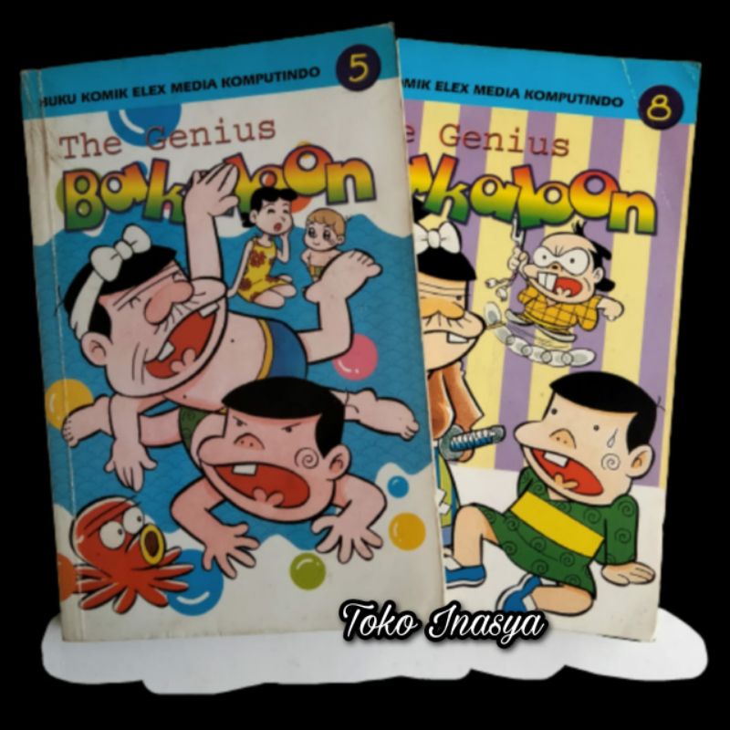 Jual MANGA / KOMIK THE GENIUS BAKABON (BY FUJIO AKATSUKA) ORIGINAL ...