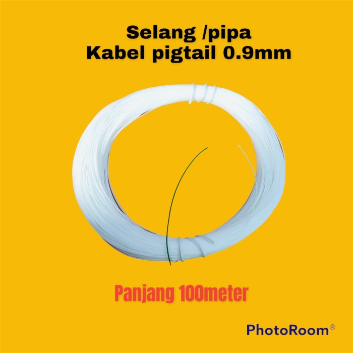 Jual Selang Kabel Fiber Optic Pipa Pigtail 0.9Mm Pelindung Fo 100M # ...