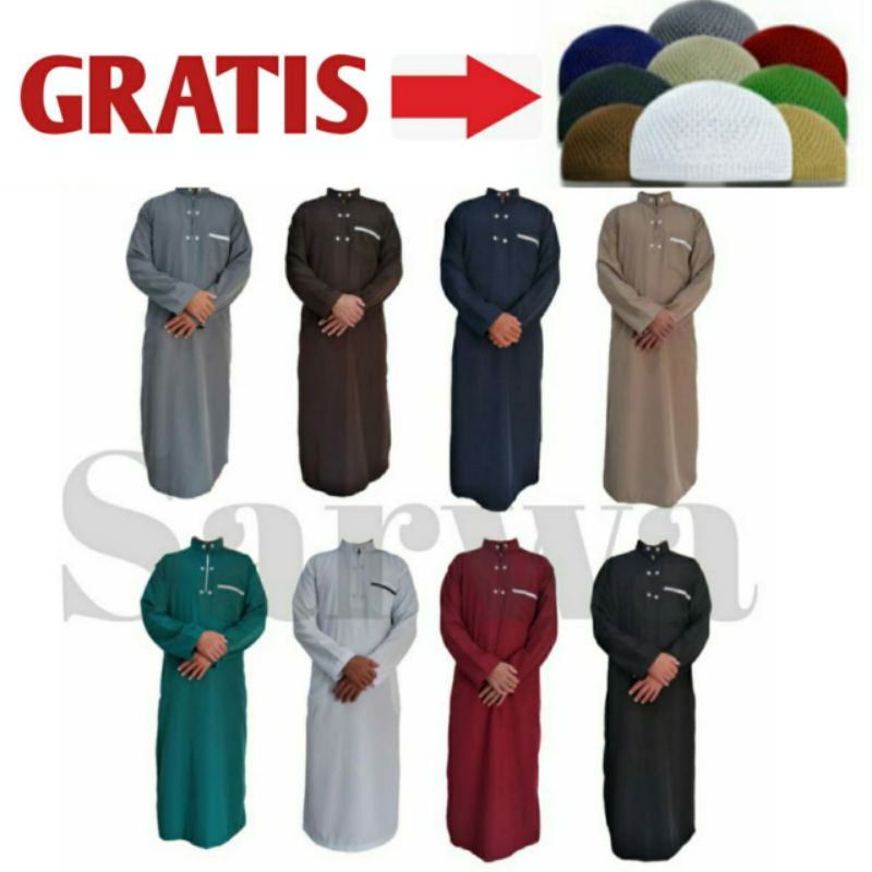 Jual jubah/gamis pria/gamis cowok | Shopee Indonesia