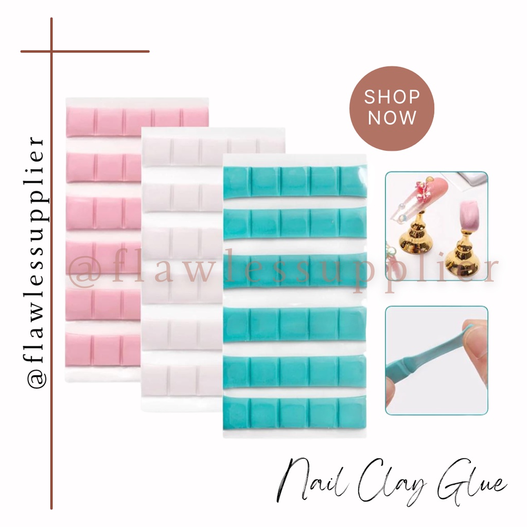 Jual Reusable Nail Clay Glue Tack It Perekat Multifungsi Untuk Latihan ...