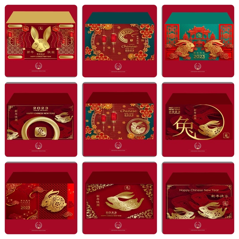 Jual Angpao Imlek 2023 Kelinci Year of The Rabbit Chinese New Year ...