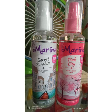 Jual parfum badan dan rambut marina | Shopee Indonesia