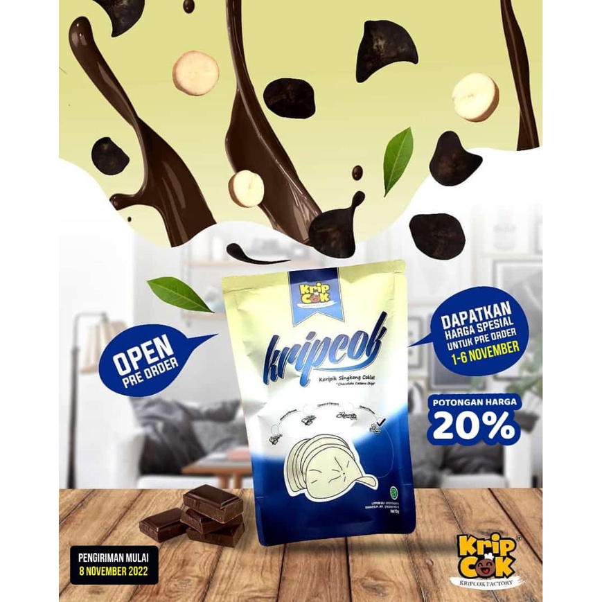 Jual Keripik Singkot Coklat (Open PO) | Shopee Indonesia