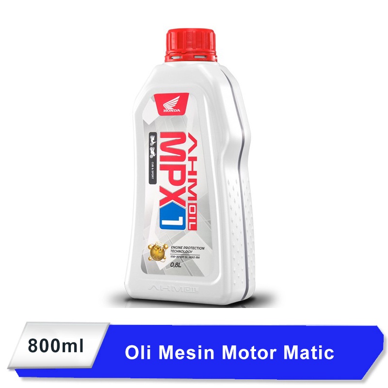 Jual Oli Mesin Motor Honda AHM Oil MPX-1 MPX1 MPX SL 10W 30 Jaso MA 800ml | Shopee Indonesia