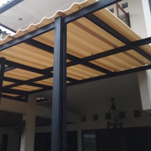 Jual Atap uPVC Sunpanel 12mm (Putih, Biru, dan Semi-Transparan) Sun ...