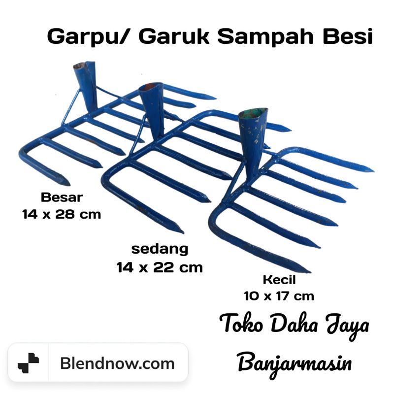 Jual garpu sampah/ garuk taman besi | Shopee Indonesia