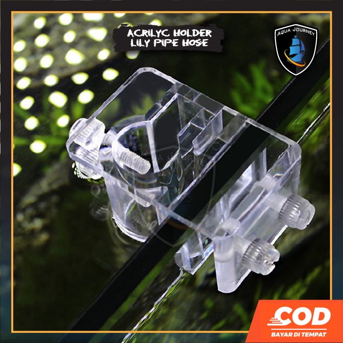 Jual Lily pipe holder / Acrilic bracket inflow outflow 5-20mm | Shopee ...