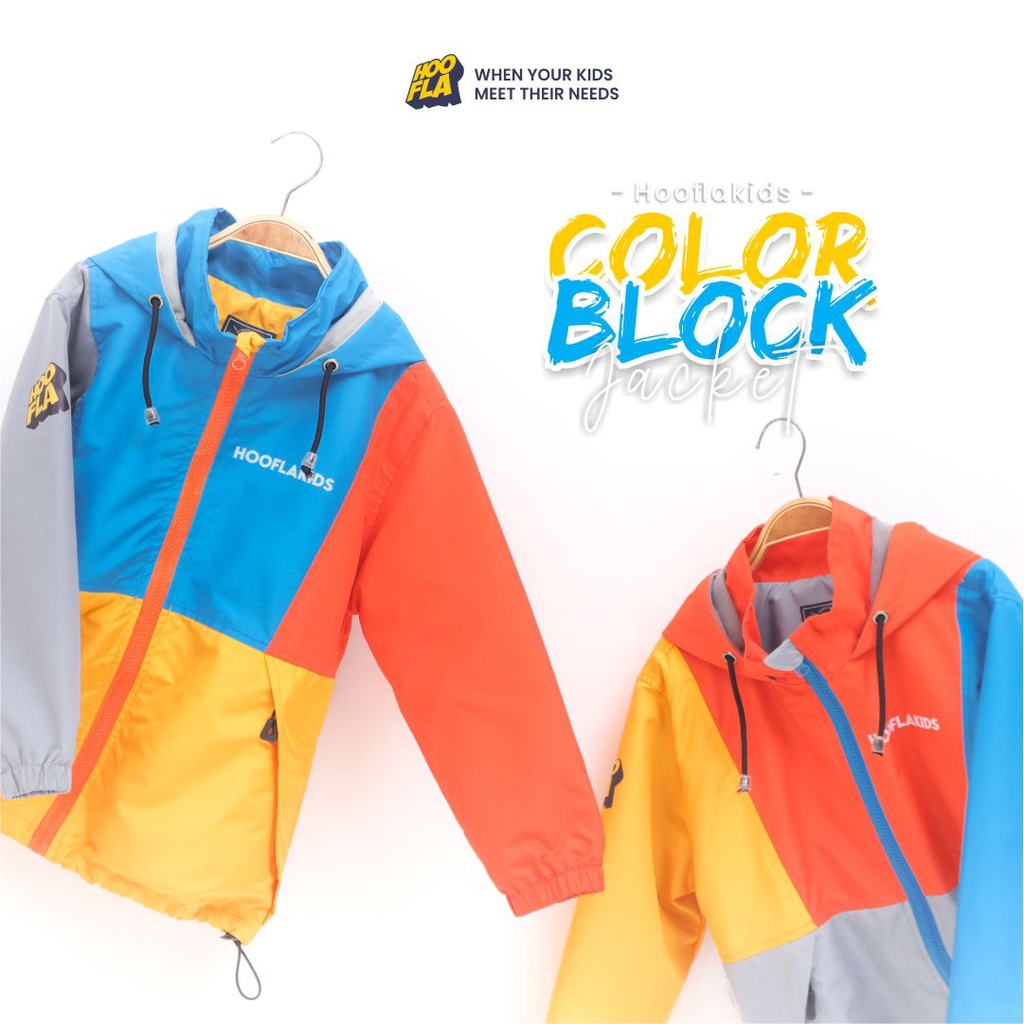 Jual Hooflakids - Jaket Anak Hangat Windproof Tahan Angin Umur 6 sampai ...