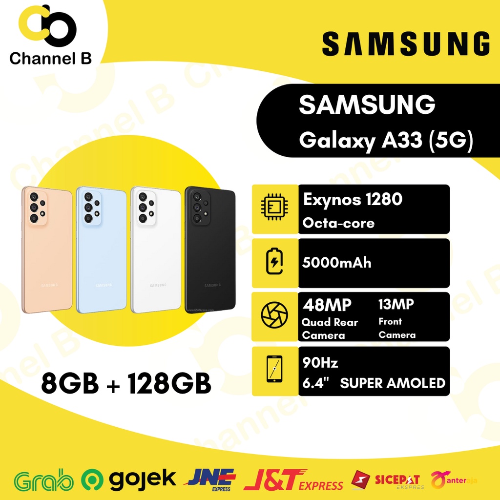 Jual Samsung Galaxy A33 (5G) Smartphone - [ RAM 8GB / ROM 128GB ...