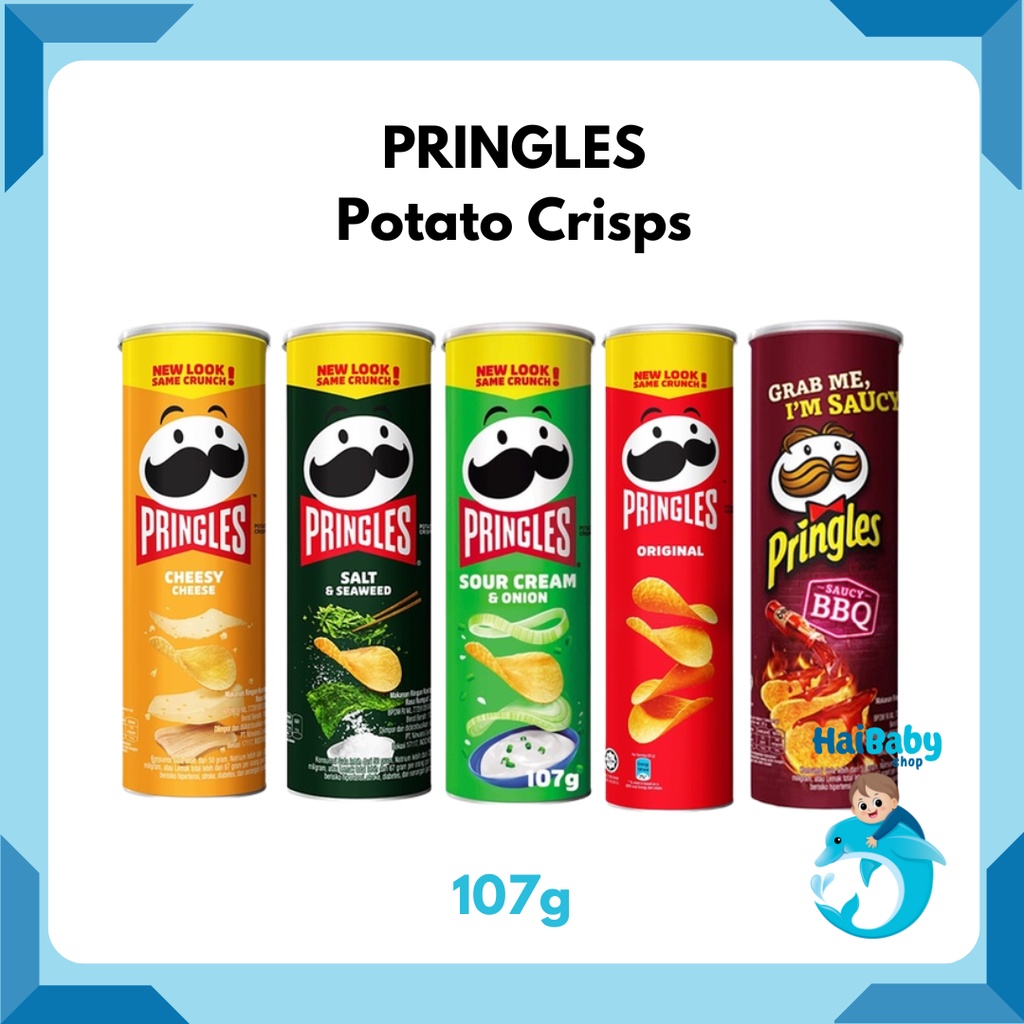 Jual Pringles - Potato Chips | Keripik Kentang 107gr | Shopee Indonesia