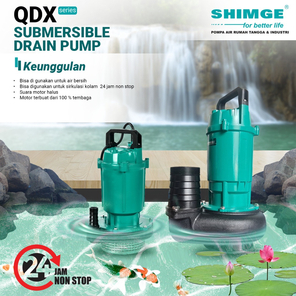 Jual Shimge Submersible Drain Pump QDX Series | Shopee Indonesia