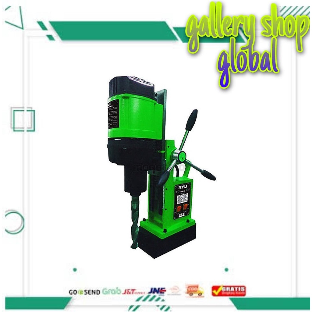 Jual mesin bor magnet magnetic drill 32mm RMD 32 RYU RMD32 | Shopee ...
