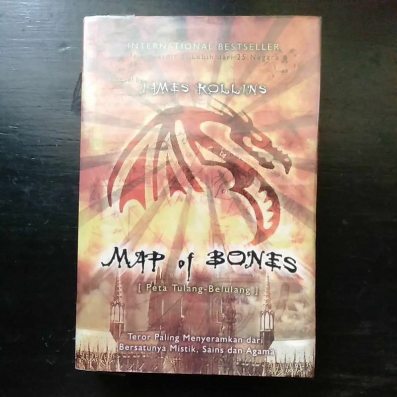Jual MAP OF BONES by James Rollin's | Shopee Indonesia