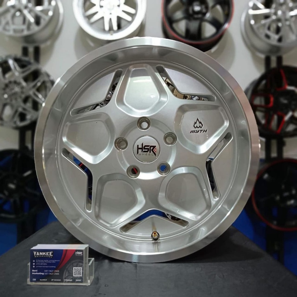 Jual Velg Mobil Ring 17 HSR MYTH04 untuk HRV, CRV, Stream, Civic New, Innova, Camry, L300 dll ...