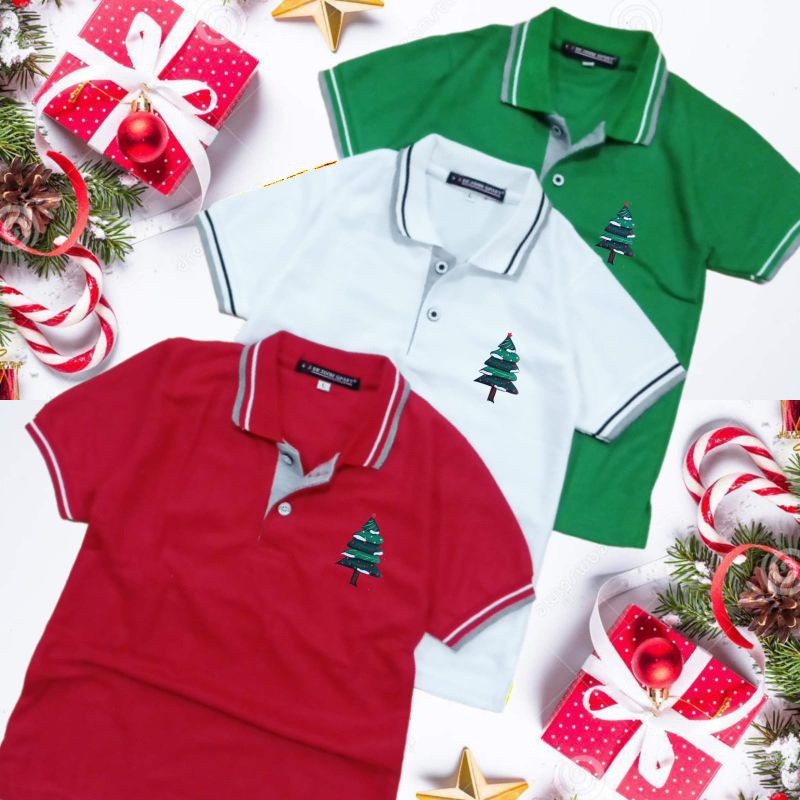 Jual KAOS NATAL ANAK / POLO SHIRT KIDS NATAL USIA 3-11 TAHUN / KAOS ... Jual KAOS NATAL ANAK / POLO SHIRT KIDS NATAL USIA 3-11 TAHUN / KAOS ...